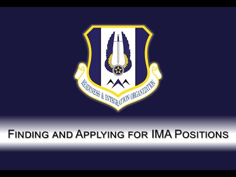 Finding and Applying for IMA positions