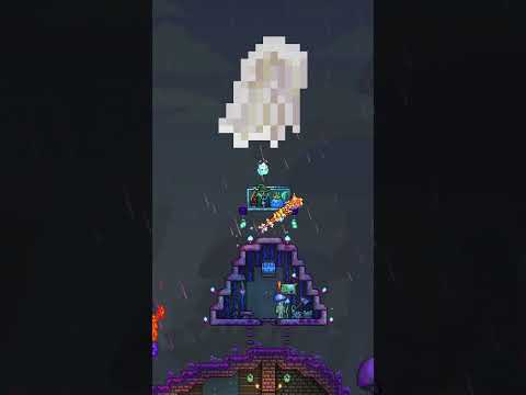 The EARLIEST Way to Fly in Terraria (BEFORE SKELETRON) #terraria #shorts