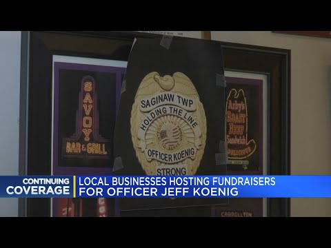 Local businesses hosting fundraisers for Officer Jeff Koenig