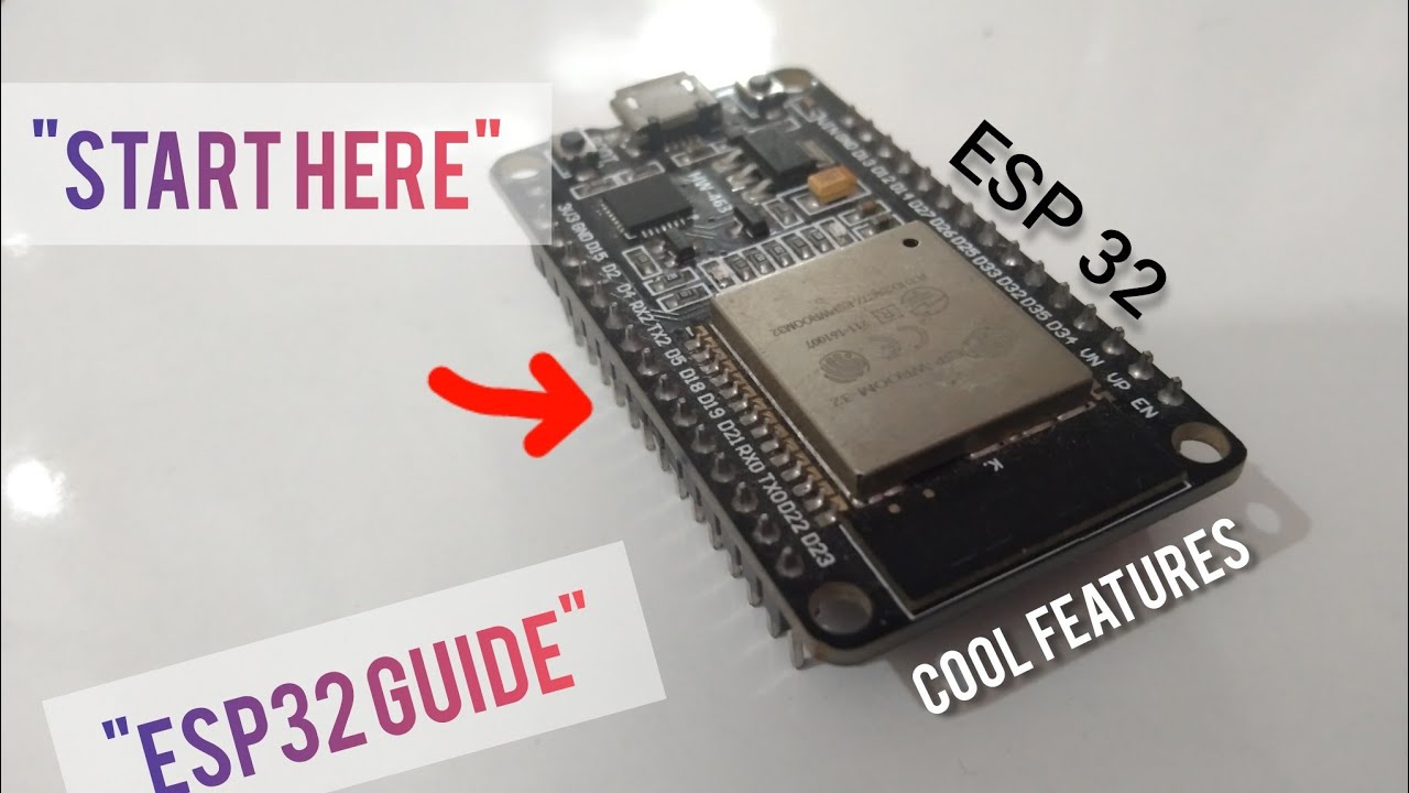 ESP32 Devkit V1 Explained in 3 minutes + LED Blinking Demo.