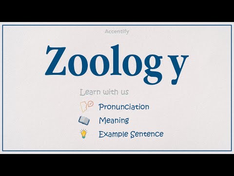 Zoology (Pronunciation, Meaning & Example)