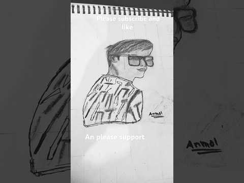 Draw in my face portrait in A4 paper size #drawing #artworks #sketchbook #pencilsketch