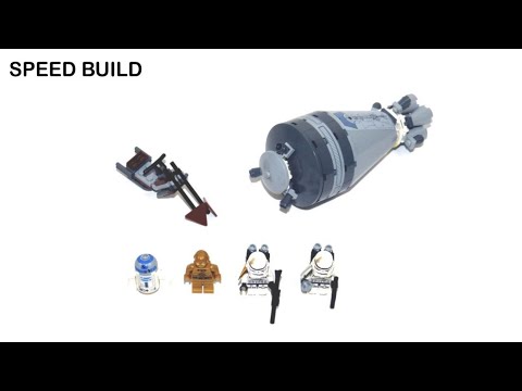 KlokriecherBuilds - LEGO Star Wars - Droid Escape - Set 9490 - Speed Build Review