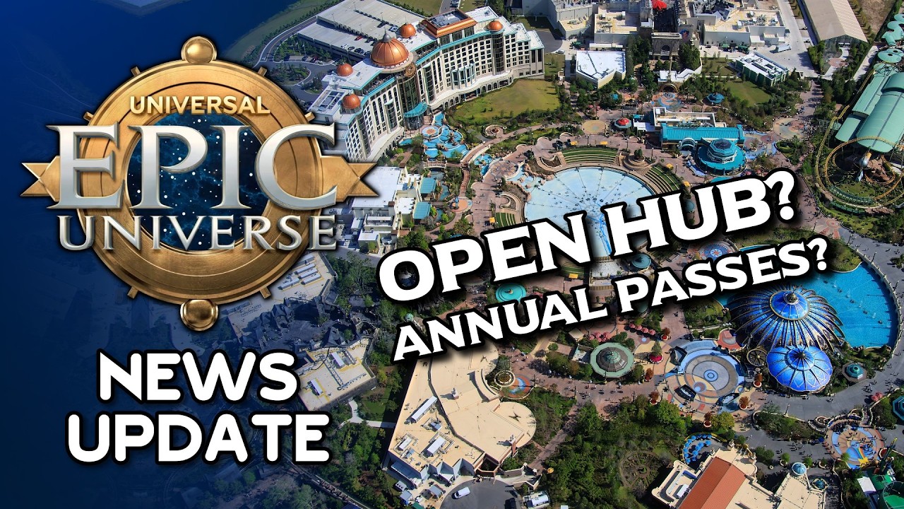 Epic Universe News Update: OPEN HUB TECH & FIREWORKS TESTS