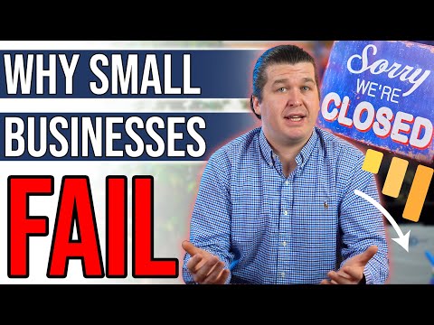 5 Reasons Small Businesses Fail