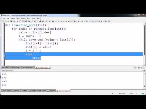 Fungsi Insertion Sort dengan Python | Paulinus Pandiangan Penipu ...