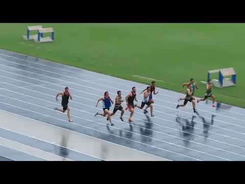 Ht3. 100m Men, Norma Croker Shield, QSAC 10 February 2024