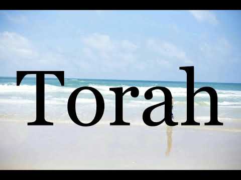 How To Pronounce Torah🌈🌈🌈🌈🌈🌈Pronunciation Of Torah