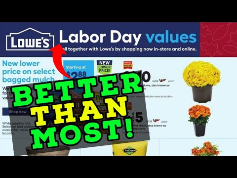 Lowe's Labor Day Sale! 2021