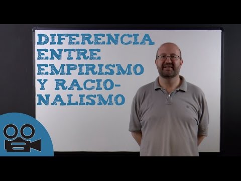 Diferencia entre Empirismo y Racionalismo