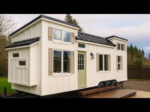 Coastal Craftsman Tiny House on Wheels by Handcrafted Movement | Living Design Tiny House