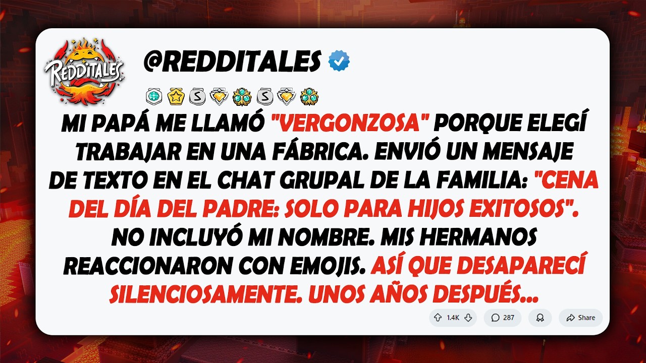 Mi papá me excluyó del Día del Padre por mi trabajo. Así que desaparecí silenciosamente...