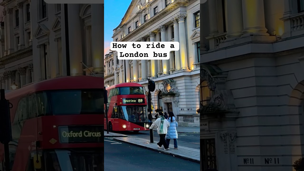 How to ride a London bus - using Apple Pay, GooglePay, bank card, Oyster #london #publictransport