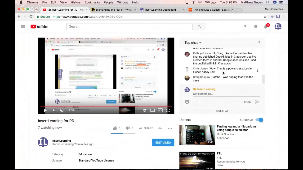 InsertLearning for PD