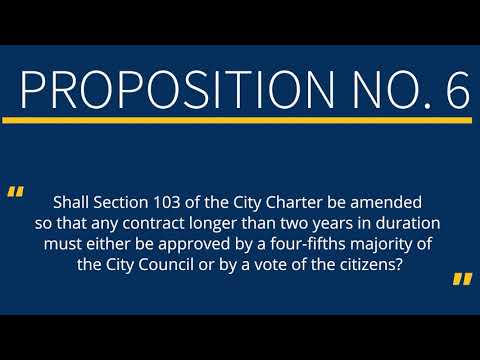 City Charter and Propositions