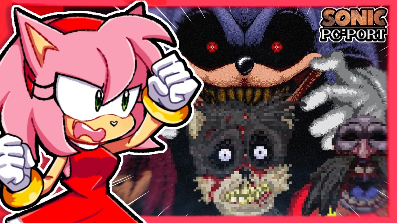 AMY PLAYS Sonic.exe Pc-Port!