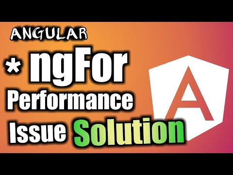 Learn Angular Tutorial How to fix Performance Issue in NgFor Structural Directive - Mind Luster