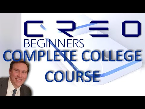 Creo Complete College Course for Beginners with Training Guide