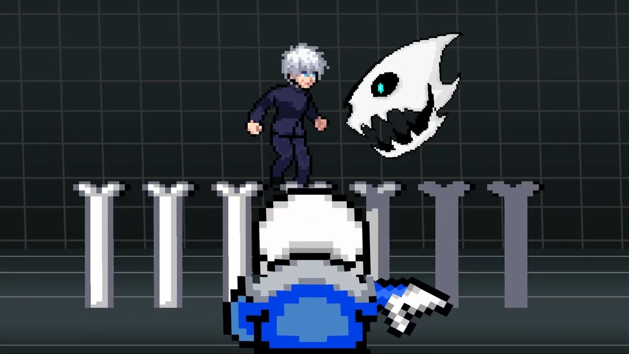 Sans vs Gojo Wip (Sprite Animation)