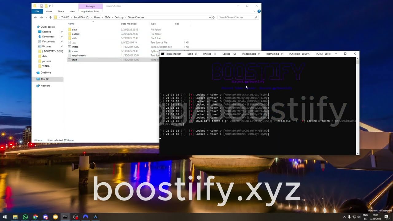 Discord Token CHECKER | Server Boost | Nitro Tokens | Cheap Discord