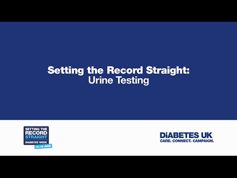 Urine testing and diabetes - setting the record straight | Diabetes UK