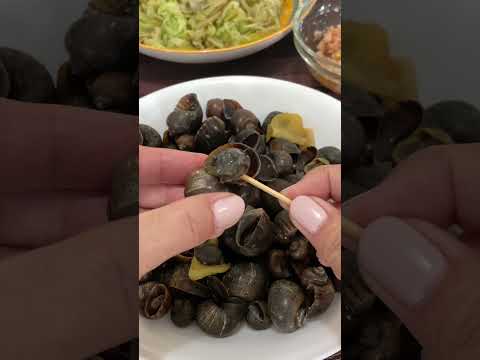 Mukbang snail 🐌 #shorts