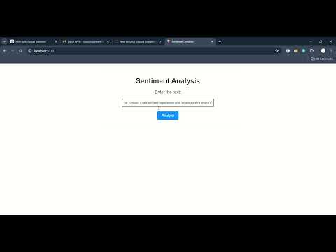 Sentiment Analysis Project Result || Meaning Cloud API