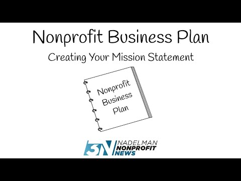Nonprofit Business Plan - Creating Your Mission Statement