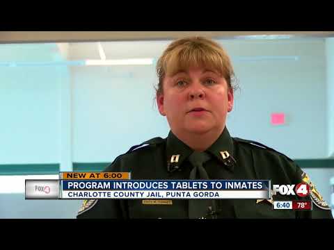 Inmates getting tablet devices in Charlotte County