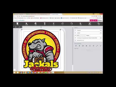 Learn how to apply an art template in Creative Studio™ Online Designer