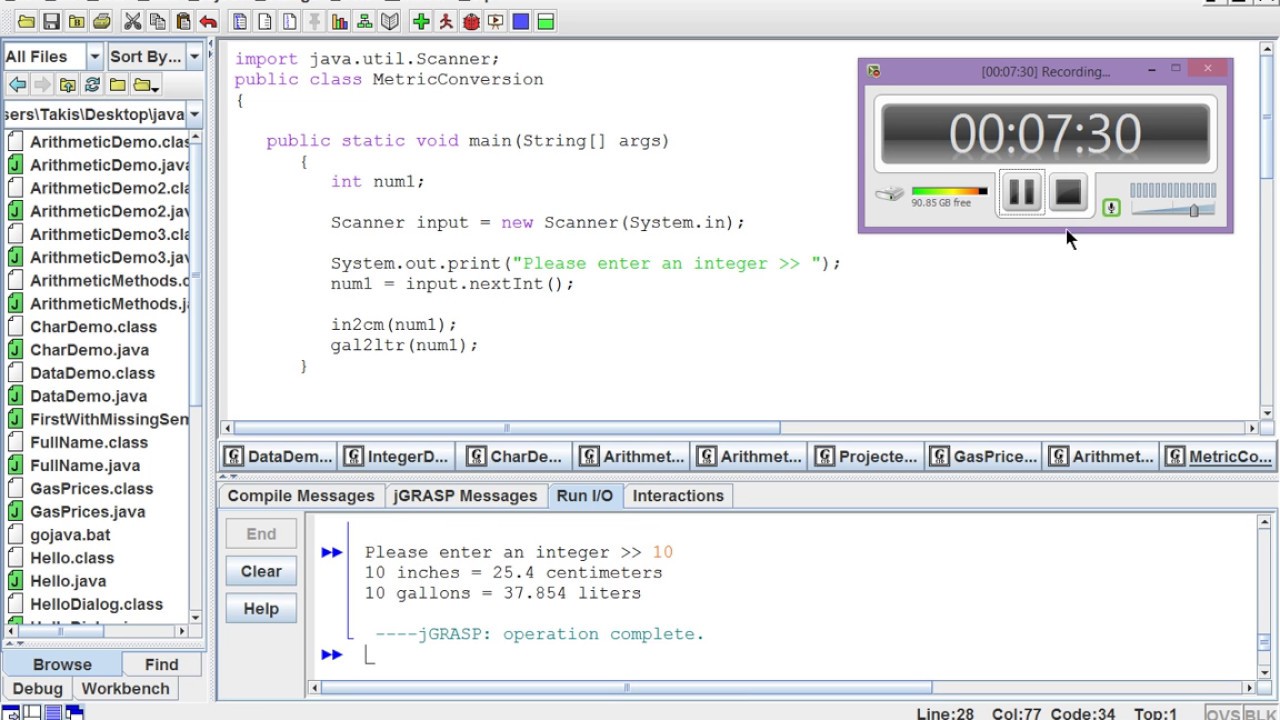 Java Programming 1 - Chapter 3 Exercise 6 (7th ed)