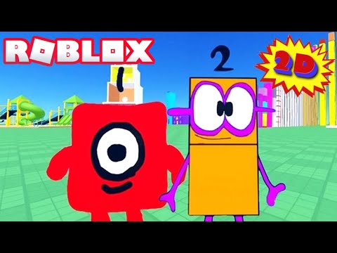 Numberblocks 2D Funny Fanmade GAME | Roblox