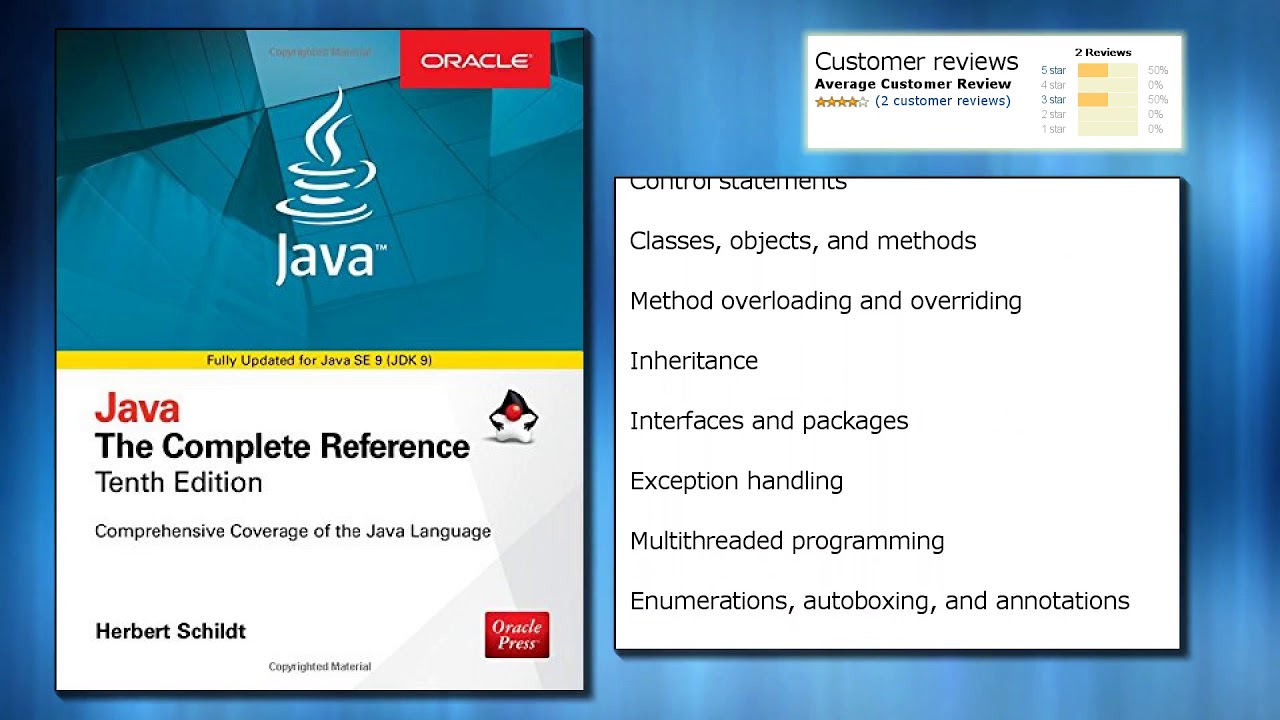 Java: The Complete Reference, Tenth Edition