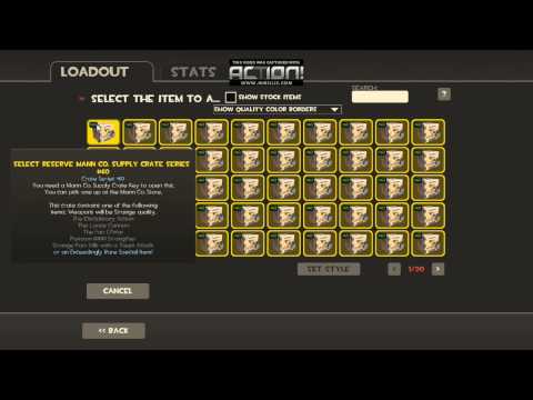 Steam Community :: Video :: UNBOXING 100 TF2 Select Reserve Mann Co ...