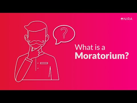 What is Moratorium?