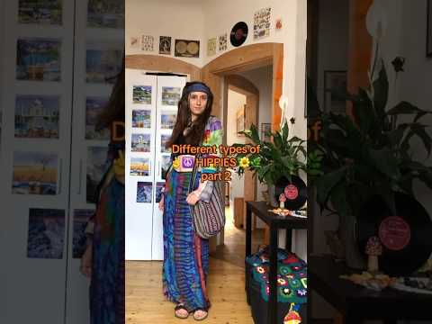 Types of hippies โฎ๏ธ part 3 ๐ผ๐ฟ๐๐งโโ๏ธ #hippie #hippiestyle #outfits #shorts #outfitideas #hippies