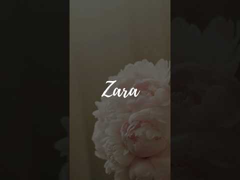 Zara - the meaning of your name. The positive within you and the potential you hold. #Zara #Name