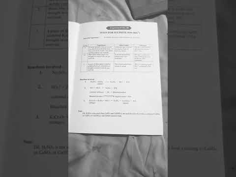 ICSE Class 10 lab manual of chemistry experiment number 18 to 25 part 4