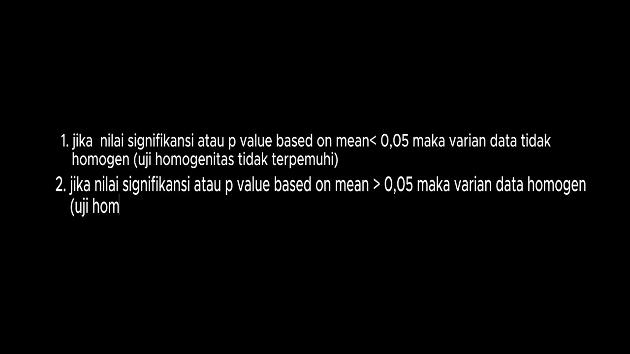 UJI ONE-WAY ANOVA MENGGUNAKAN SPSS (UJI NORMALITAS, UJI HOMOGENITAS DAN UJI POST HOC TEST)