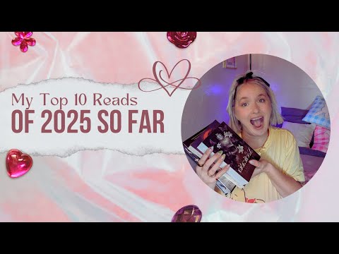 JUNE 2025| MID-YEAR CHECK IN!| TOP 10 BOOKS OF 2025 SO FAR