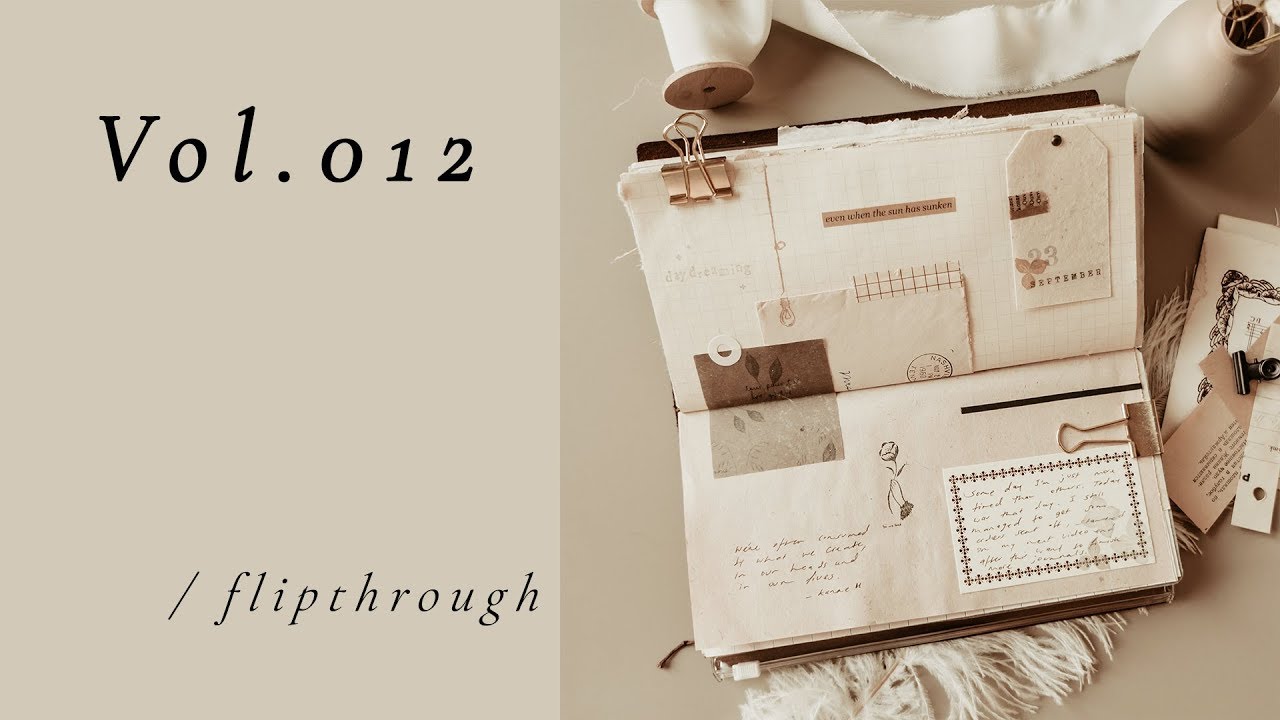 Journal Flip Through Vol.12 - Travelers Notebook