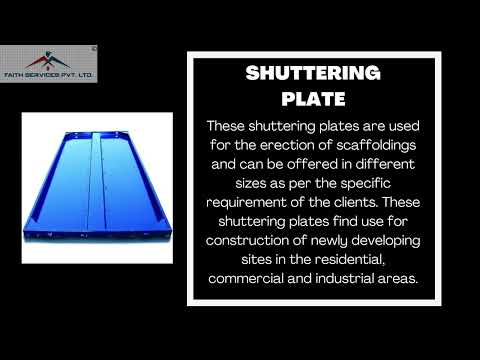 Mild Steel Shuttering Plate - MS Shuttering Plate Latest Price ...