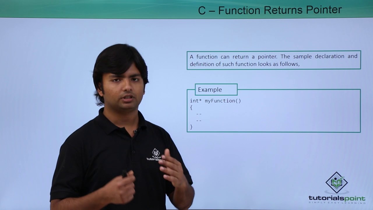 C - Functions and Pointers