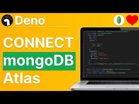 Connect to MongoDb Atlas with Deno. How to use Deno and MongoDb Atlas