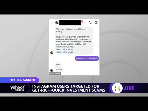 Instagram users targeted for get-rich-quick investment scams