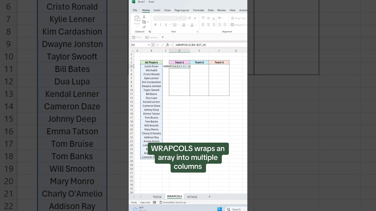 3 dynamic array functions you need to know. Who knew all three of these functions?! ✋🏼 #excel