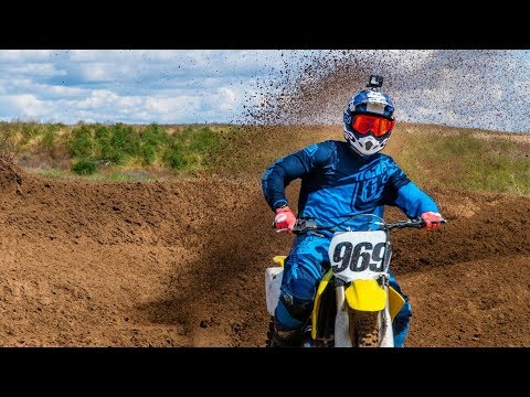 Suzuki RM 125 RAW Lap at Payette MX Park