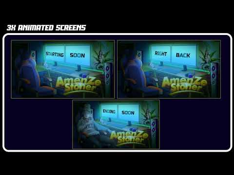 Twitch Animated Overlay and Logo design