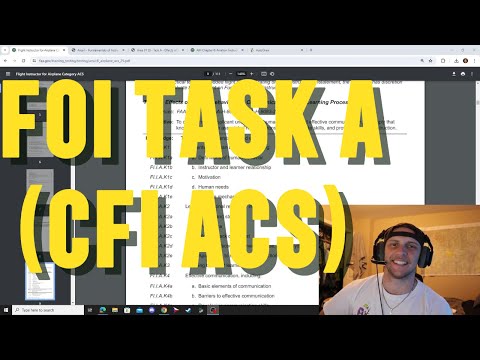 Full Guide Task A FOI! (CFI ACS)