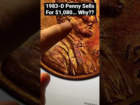 $1,000+ DOUBLED EAR 1983-D PENNIES???